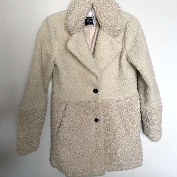 Abercrombie & Fitch | Jackets & Coats | Abercrombie Teddy Coat Xs | Poshmark